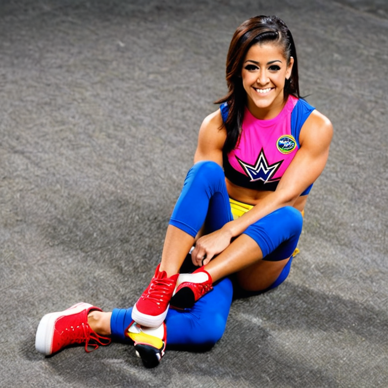 wwe star bayley feet
