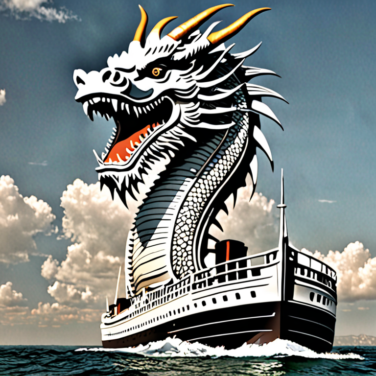 Titanic Chinese Dragon