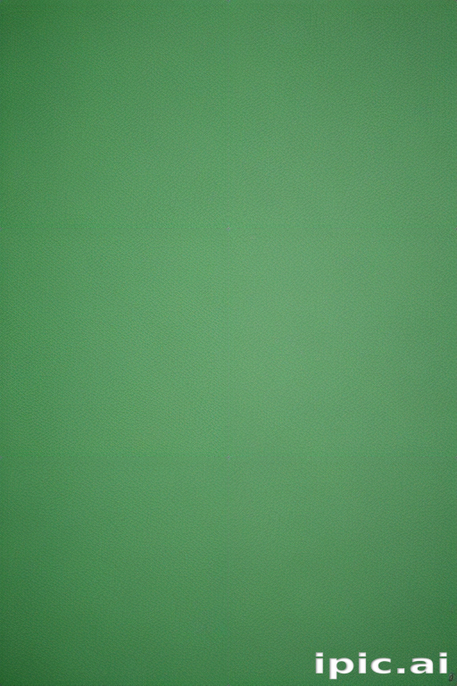 A Vibrant Green Background Perfect for Creative Projects and Design Work