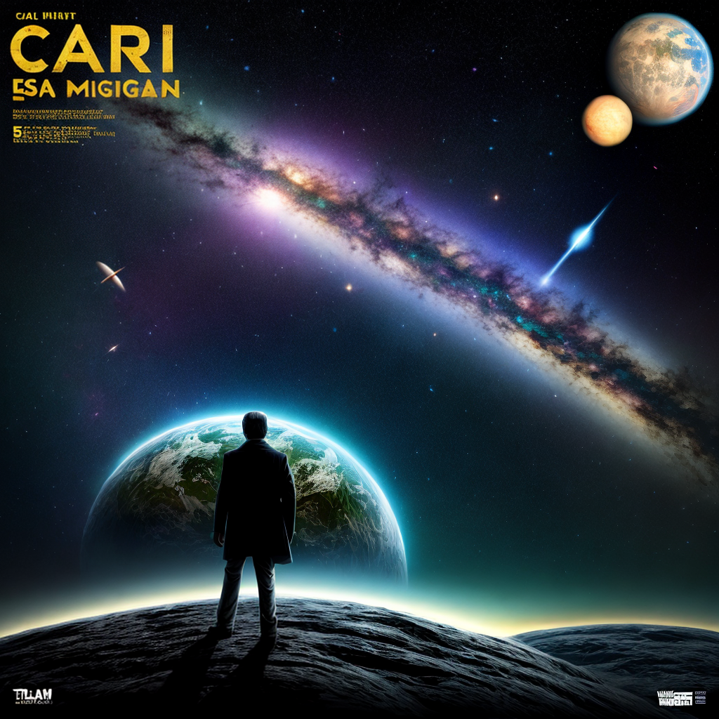 carl sagan sci fi movie poster art