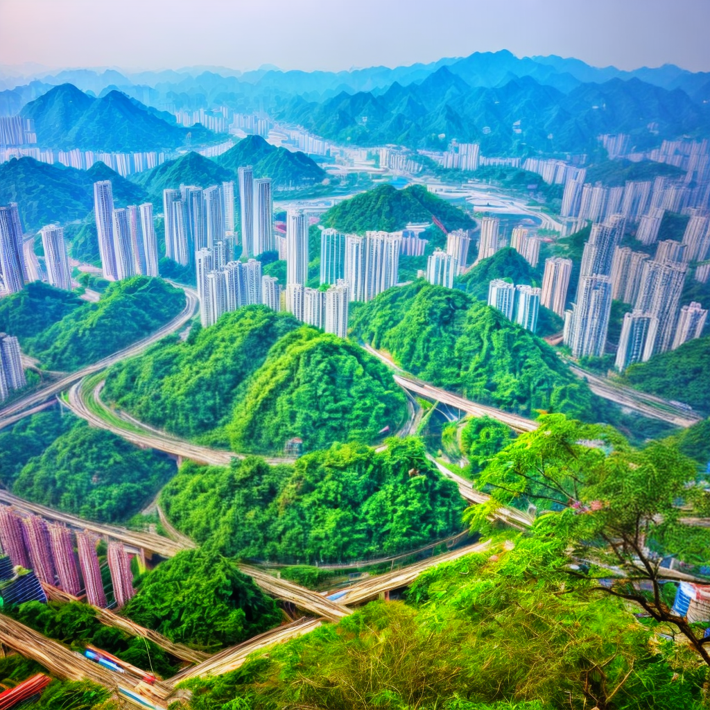 Wenzhou, China, best famous place art (copyright free)