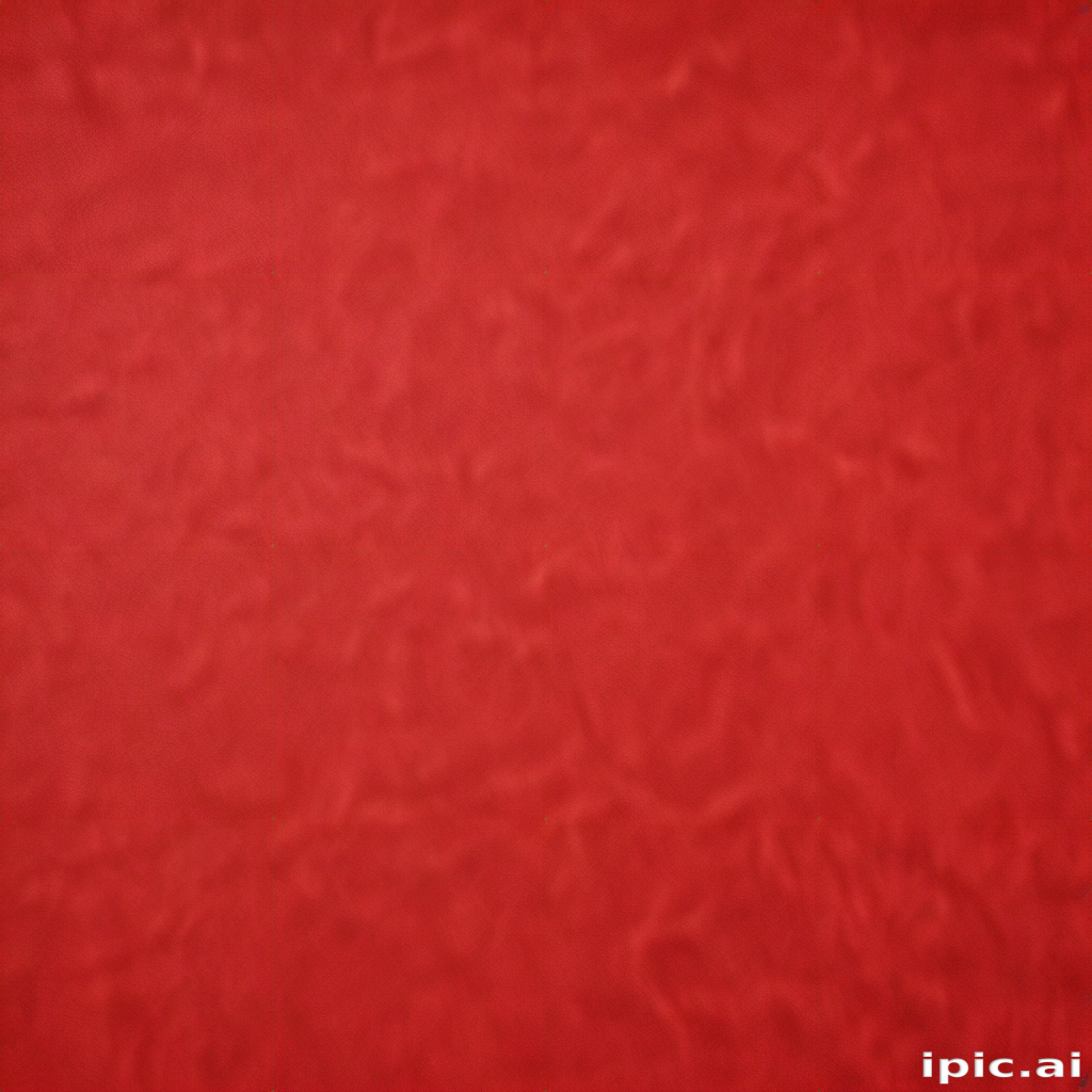 Vibrant Red Background with Subtle Texture for Artistic or Design Use.