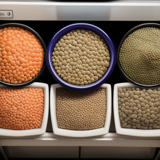 Deliciously Cooked Lentils with Vegetables in a Modern Kitchen Setting