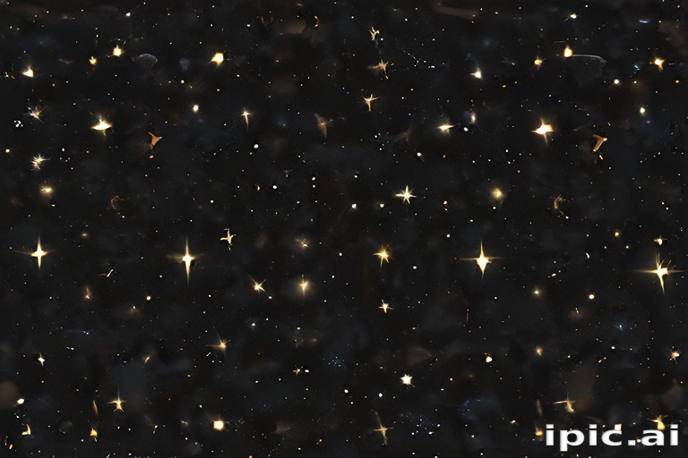 A Beautiful Celestial Scene Filled with Sparkling Stars Against Darkness.