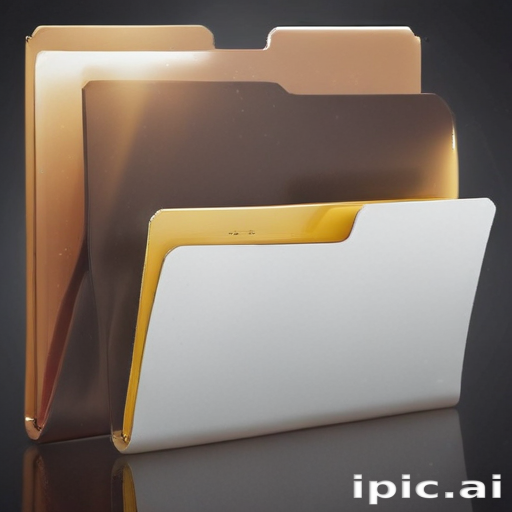 Stylish and Modern File Folders in Three Elegant Colors for Organization