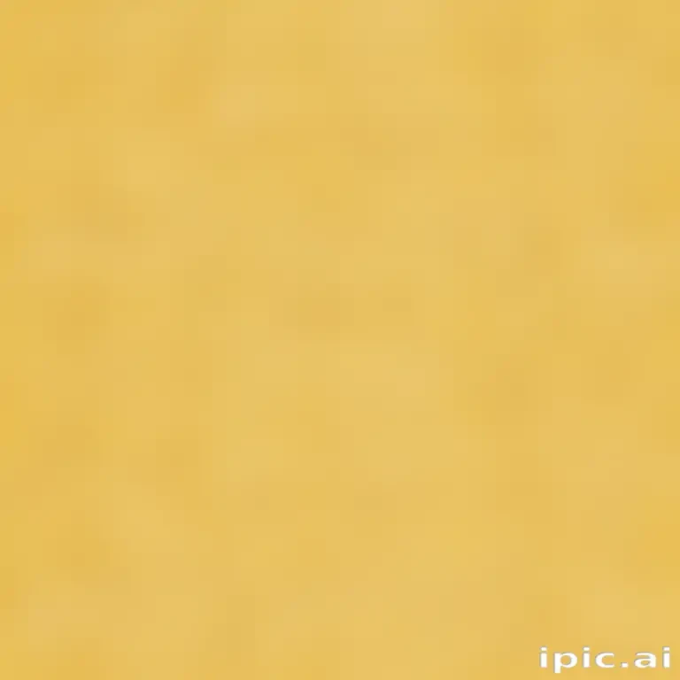 Soft and Warm Yellow Background with Subtle Texture for Creative Projects