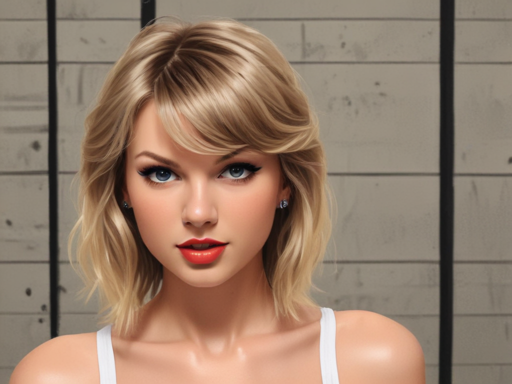 Cartoon Taylor swift in prison