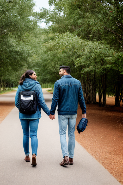 couple walking