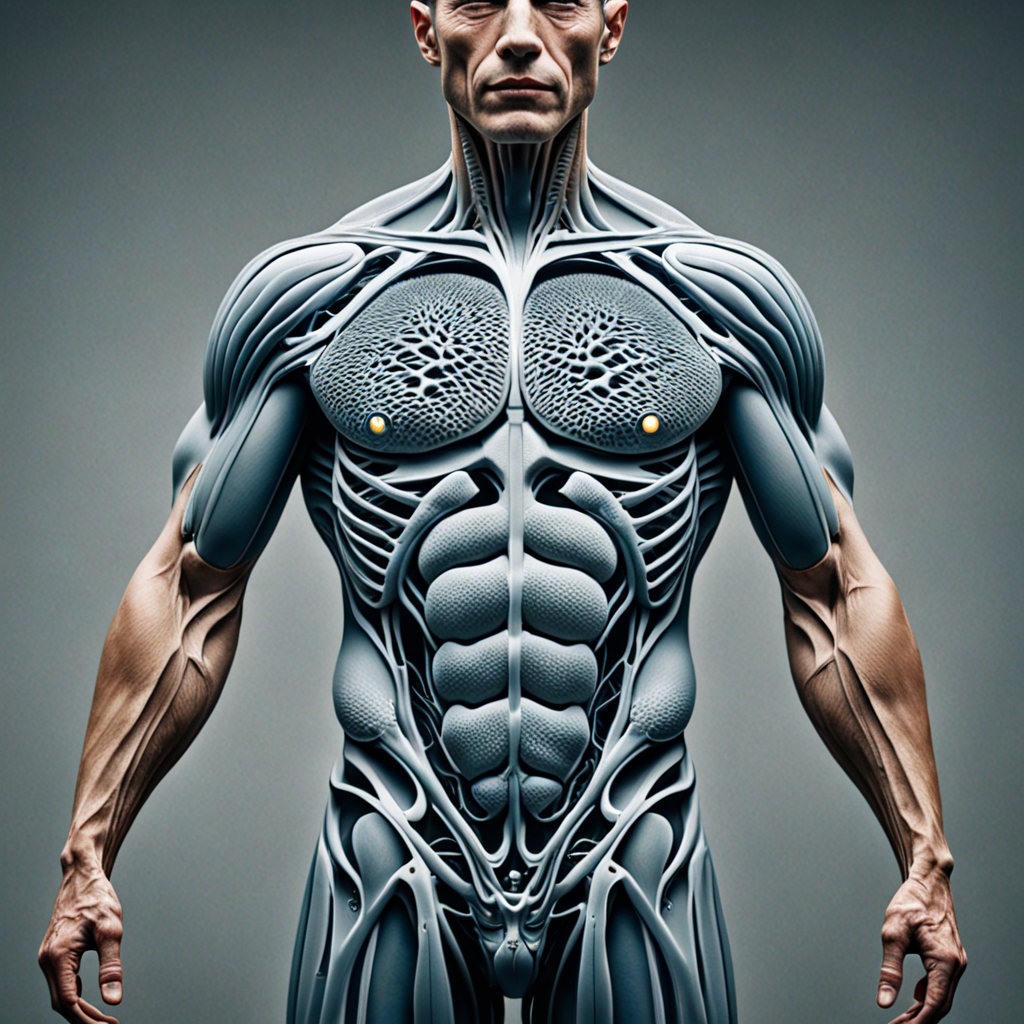 Human body see like a fish