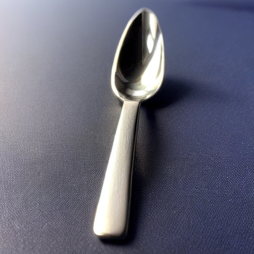 spoon with speaker at one end