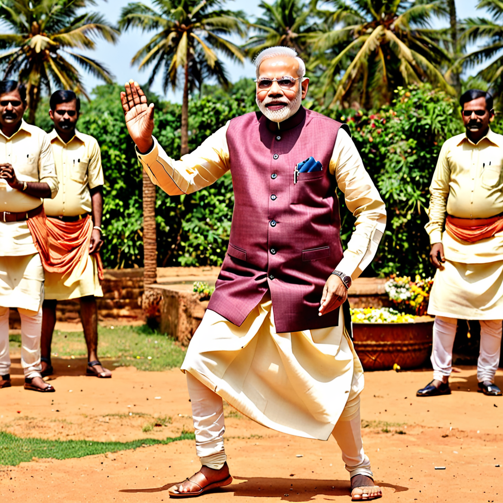 modi lungi dance