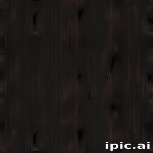 Textured Dark Wood Background with Subtle Grain Patterns and Depth