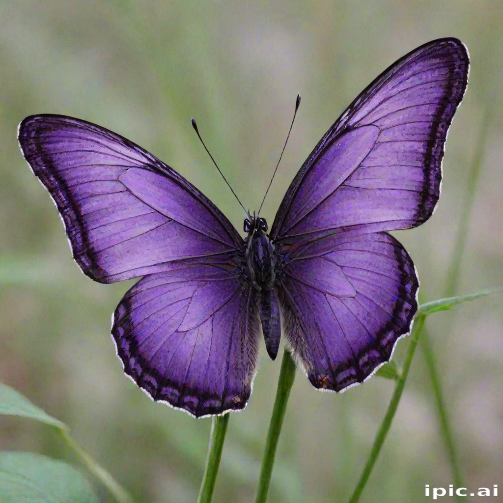 purple butterfly