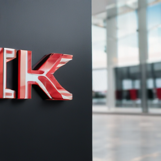 The logo for the LK company name denotes sophistication and appeals to ...