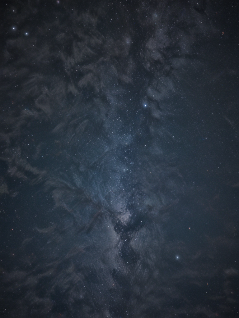 Stunning View of the Night Sky Filled with Stars and Galaxies