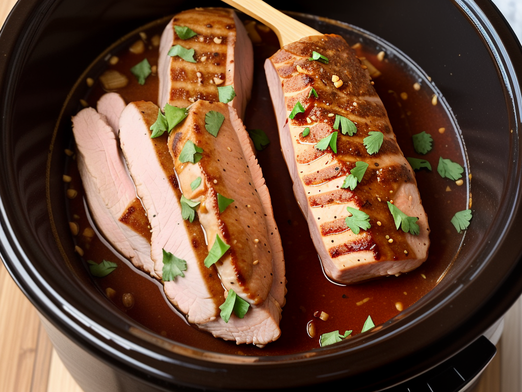 Deliciously Grilled Duck Breast in Savory Marinade with Fresh Herbs ...