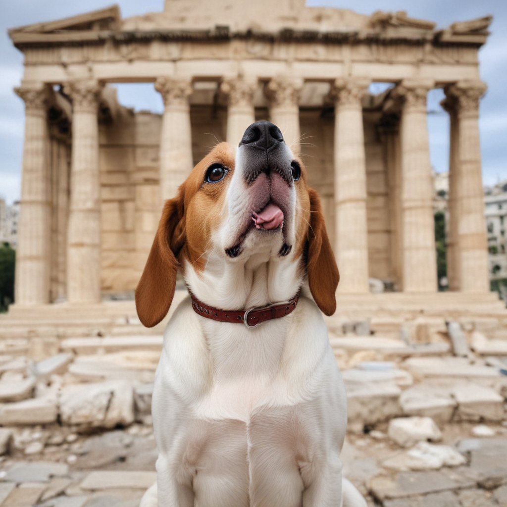 King Beagle conquering Athens