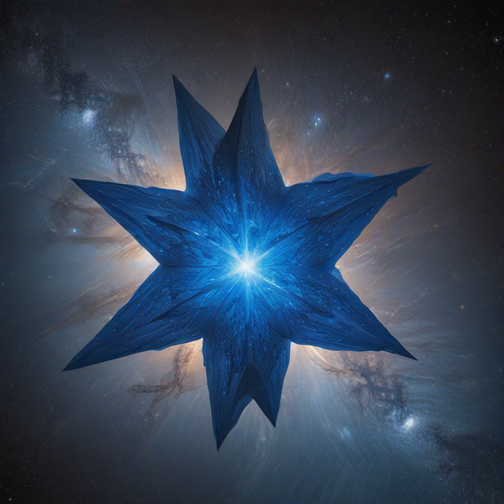 A mind-blowing beautiful super-lumious giant blue-supergiant star that ...