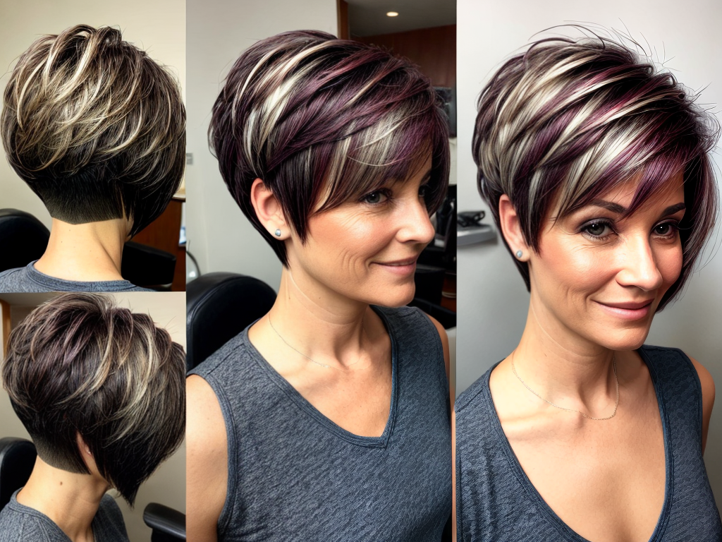 women's haircut 40+