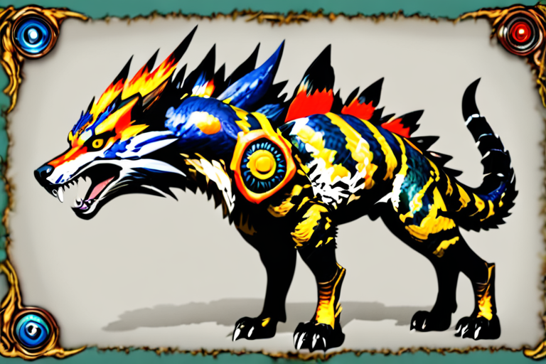 Palamute from monster hunter but as a real life creature with various ...