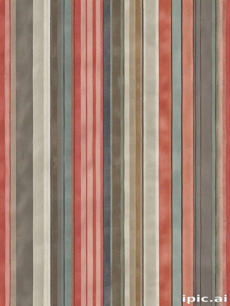 Elegant Vertical Stripes in Muted Tones for Modern Interior Design