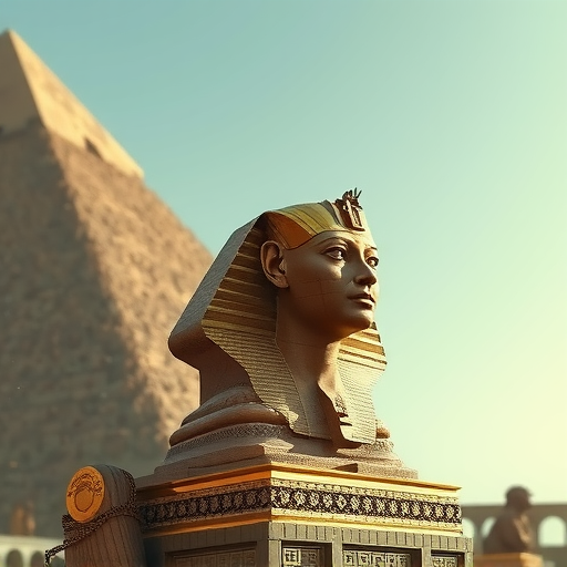 the Egyptian pyramids