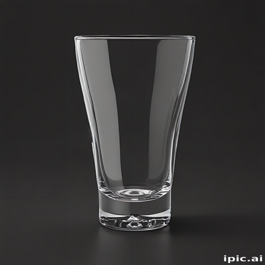 Elegant and Minimalist Clear Glass with a Unique Contemporary Design