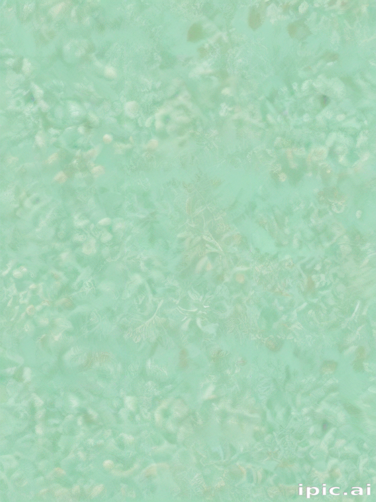 Soft Mint Green Background with Subtle Textures and Delicate Floral ...