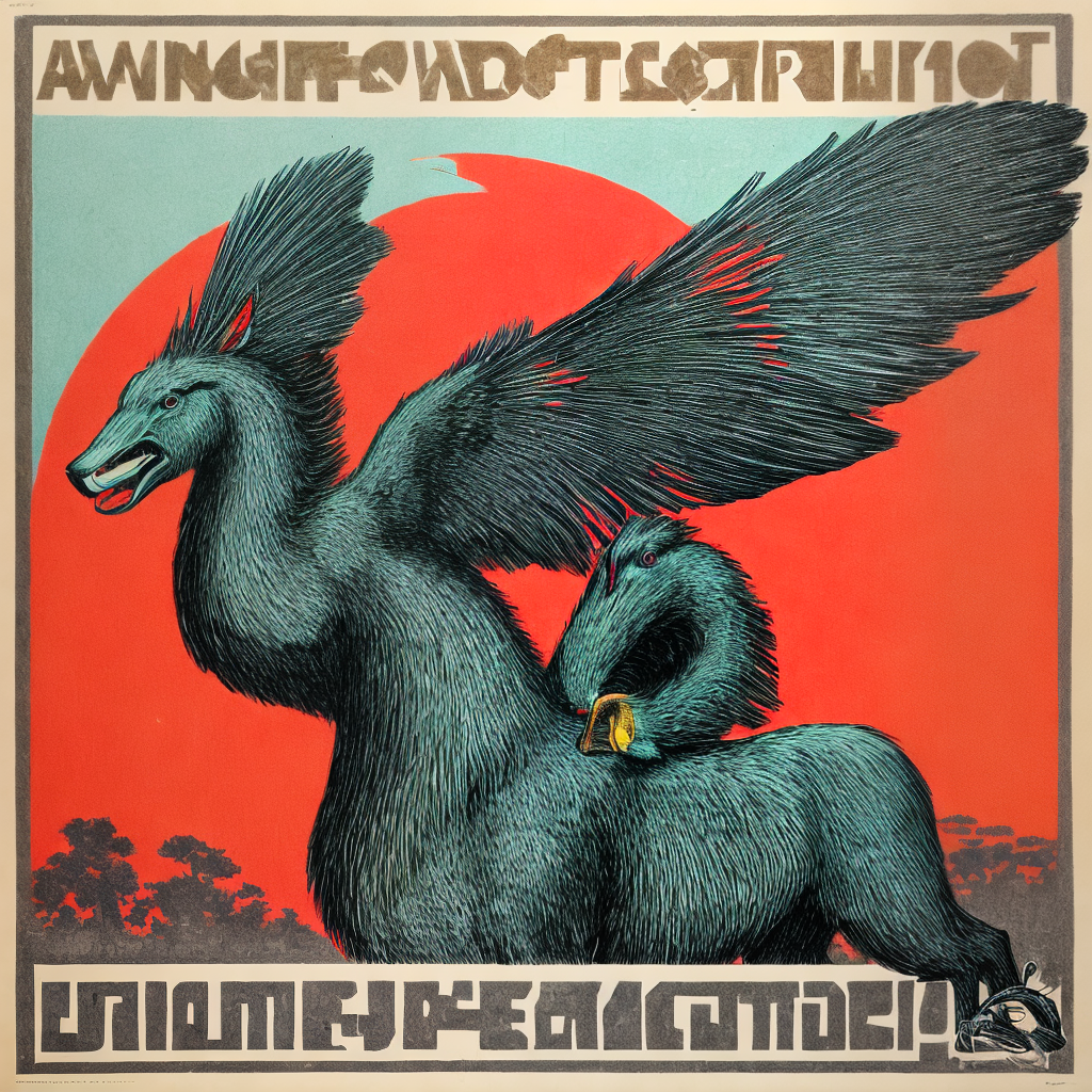 Modern communist poster