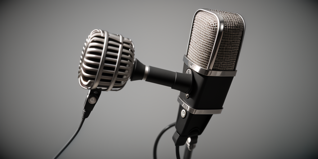 Classic and Modern Microphones Showcasing the Evolution of Sound Technology