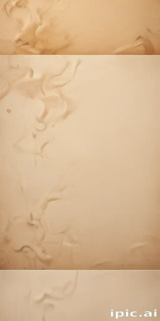 Soft Textures and Gentle Patterns on a Warm Beige Background Surface