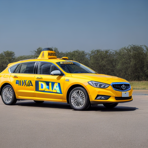 logo for taxi app called delta drive include a name delta drive