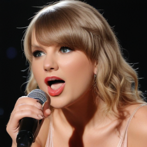 Taylor swift singing