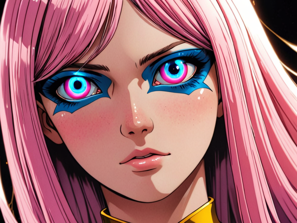 Huge, cyclops girl, magical girl, one eyed,