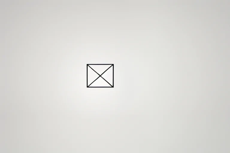 Minimalist Animation of a Simple Square Transforming into a Cross Shape