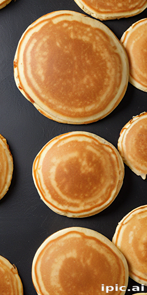 Delicious Stack of Golden Brown Pancakes Perfect for Breakfast Enjoyment.