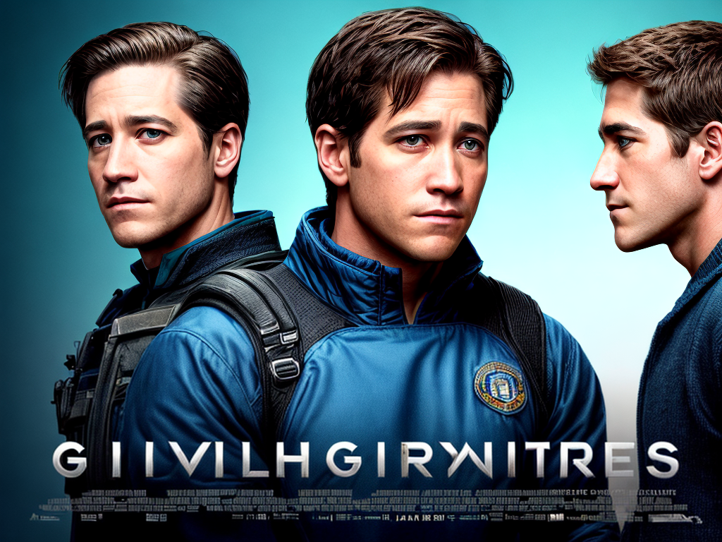 Movie poster with Jonathan Majors and Jake Gyllenhaal