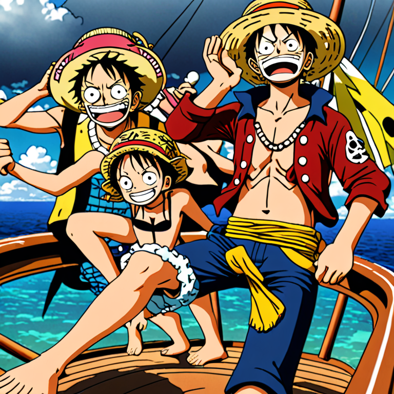 one piece characters sailing