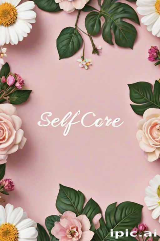 Embracing Self-Care: A Floral Celebration of Wellness and Renewal