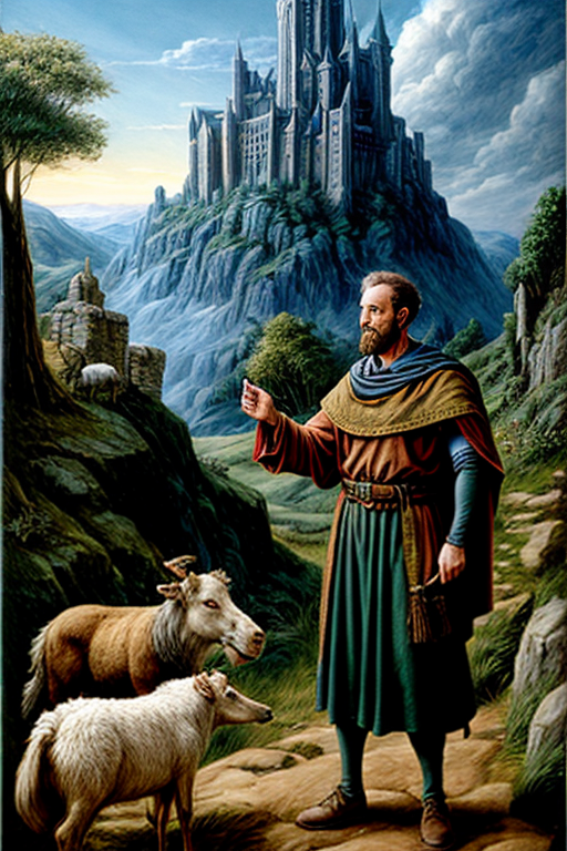 Peter the Shepherd (fantasy scene)
