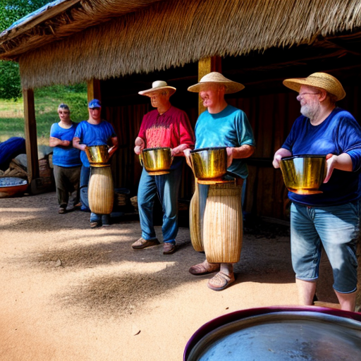 People making mead