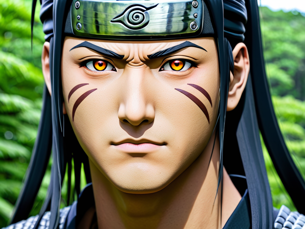Realistic Byakugan de Naruto do clã Hyuuga