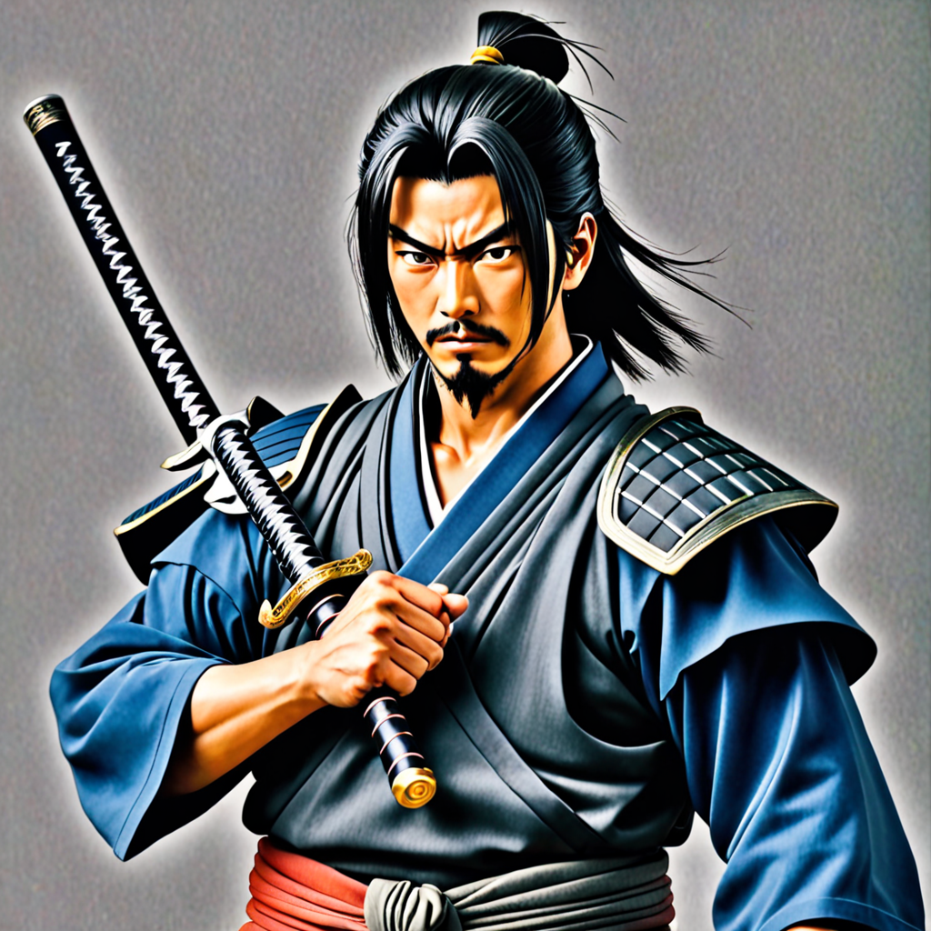 japanese samurai anime manga fighting