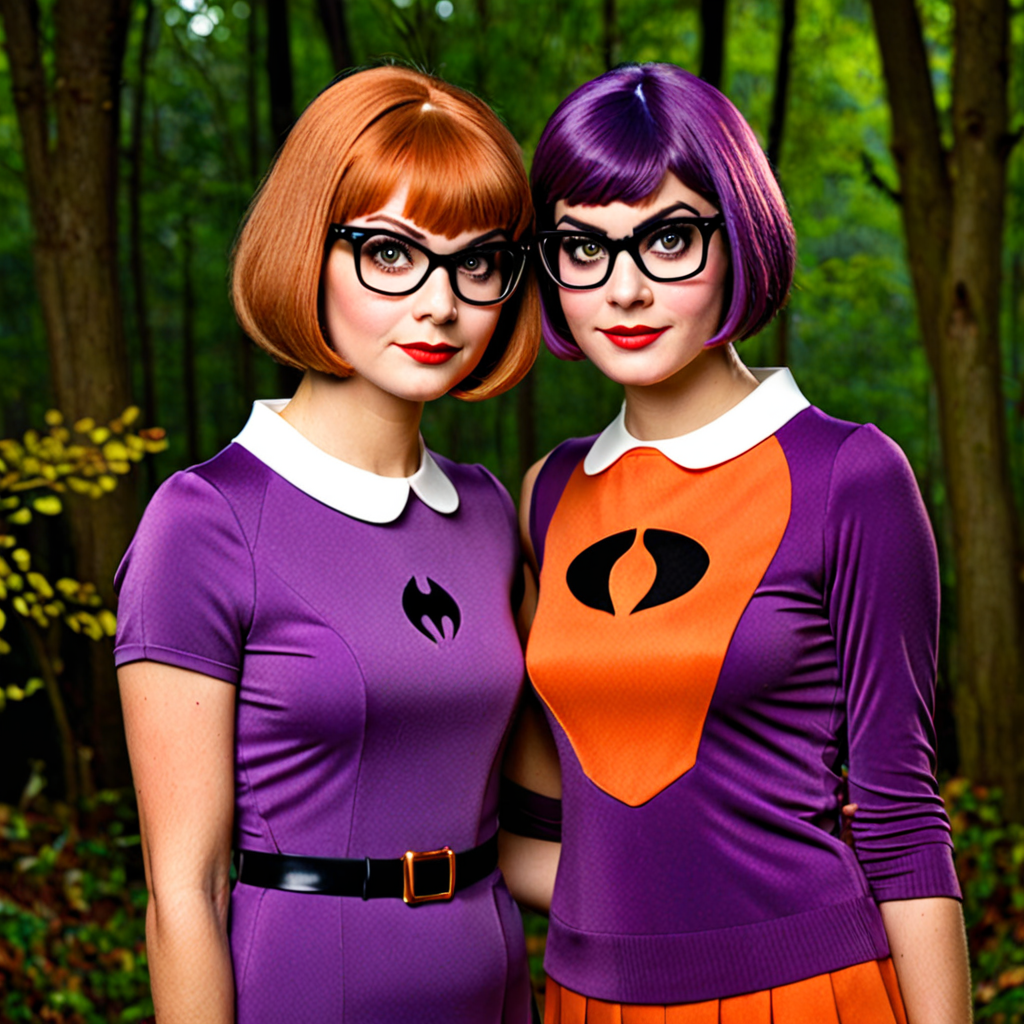 daphne and velma human version, adventure, spooky