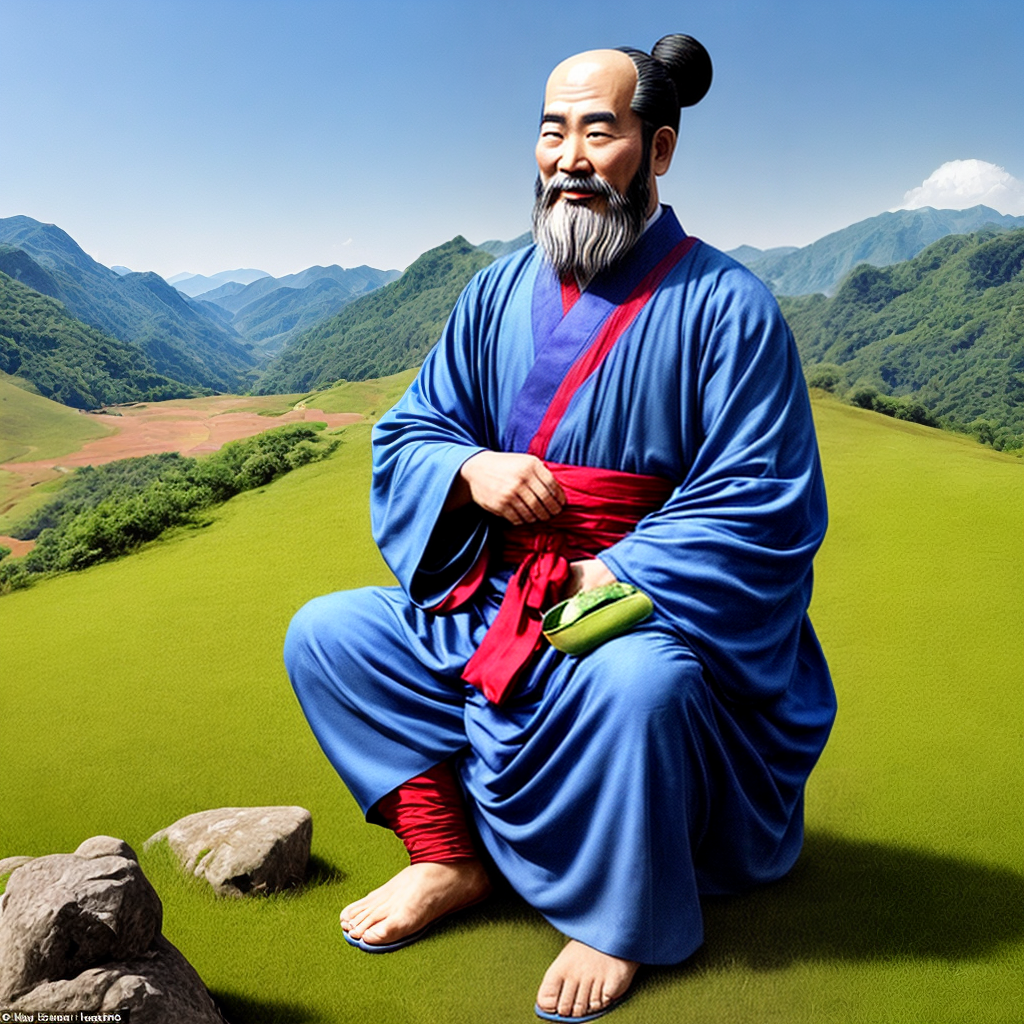 Lao Zi becomes a Taoist - Most Gorgeous, Beautiful and Holy Art of ...