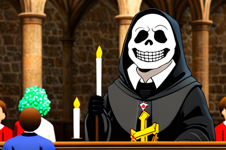 sans singing at church