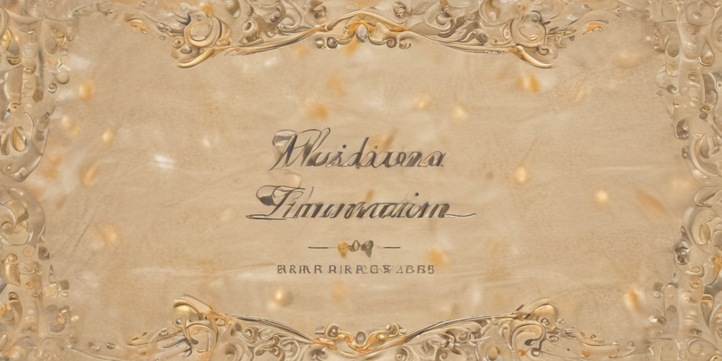 Elegant Decorative Frame with Artistic Script and Textured Background ...