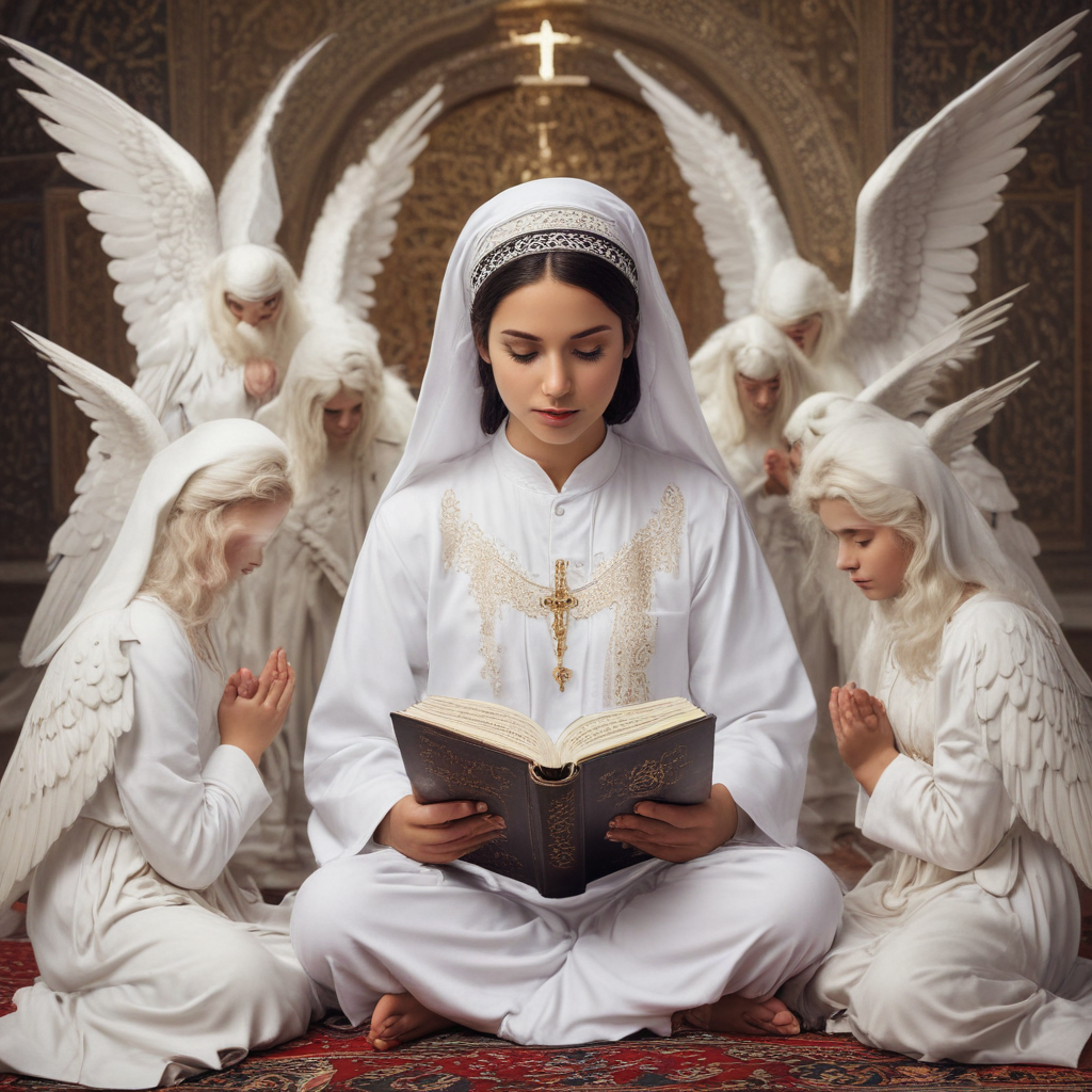 Many Angels with Quran