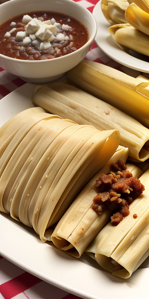 Delicious Plates of Tamales Served with Flavorful Chili and Cheese Toppings