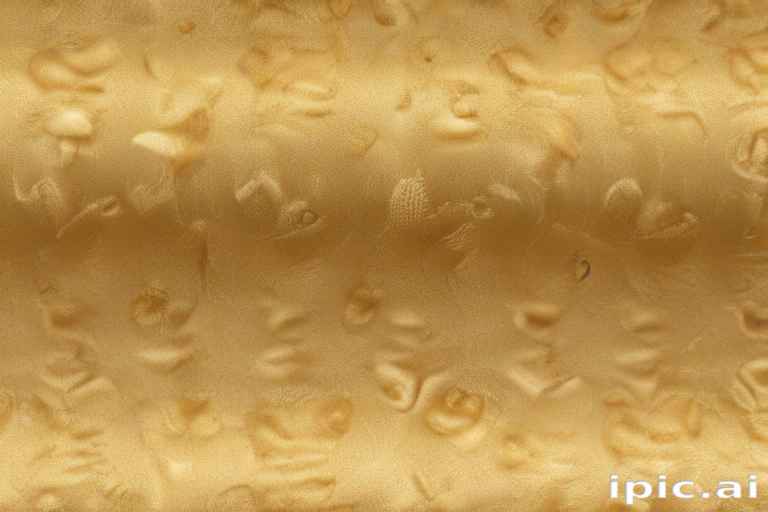 Elegant Textured Fabric in Soft Gold Hue with Subtle Patterns